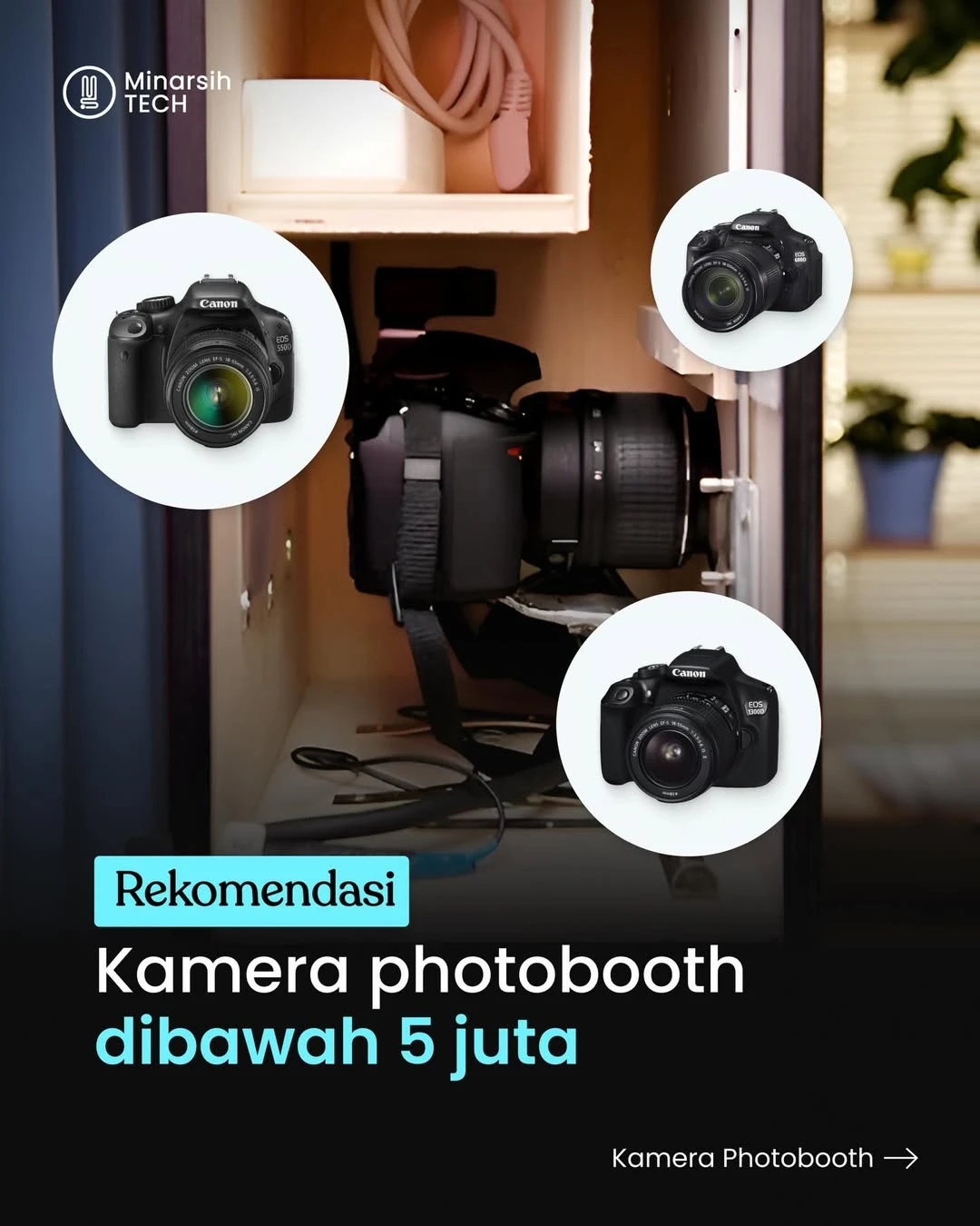 Rekomendasi Kamera Photobooth di Bawah 5 Juta, Siap Pakai & Hasil Tajam ...